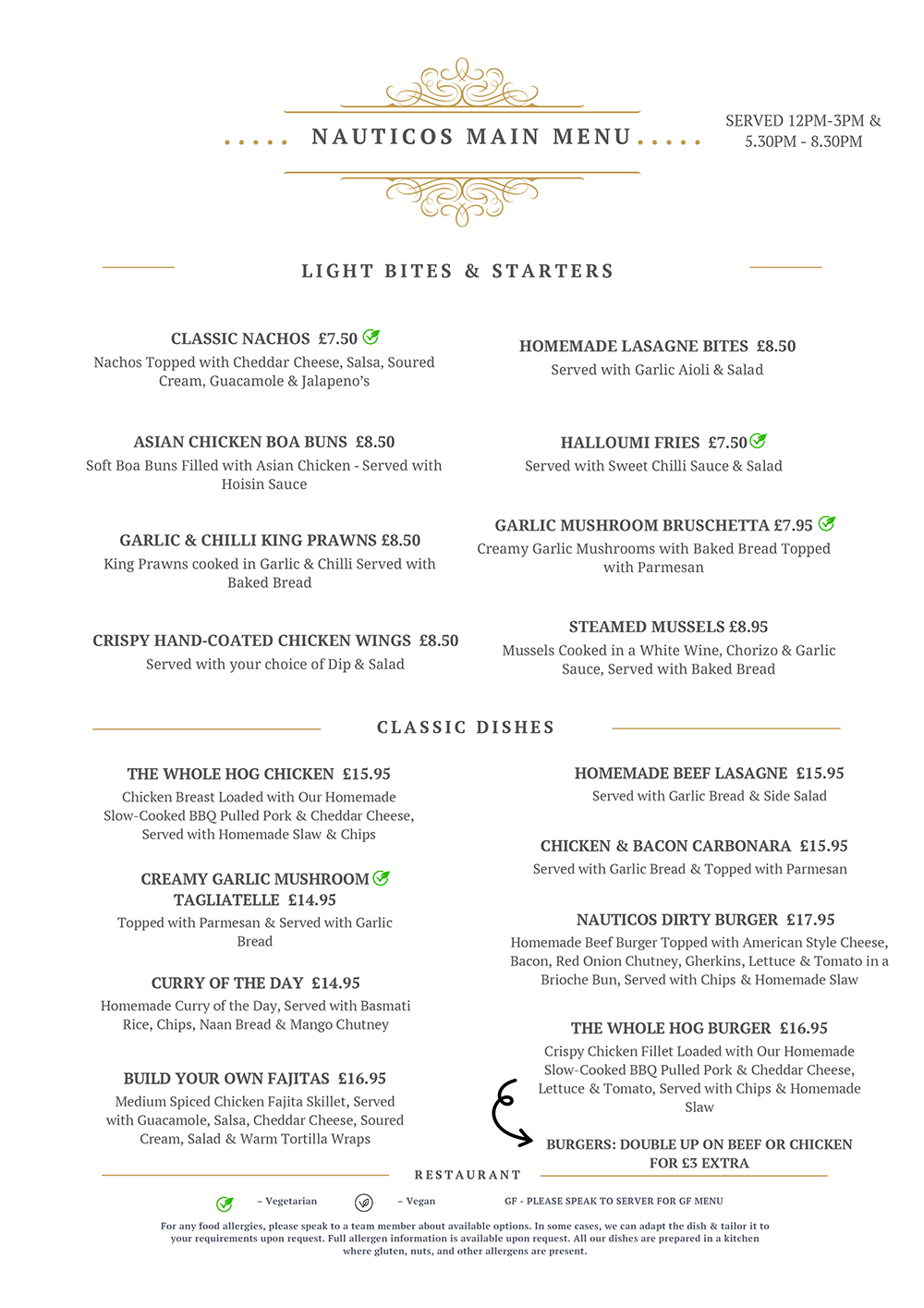 Home | Nautico's Restaurant